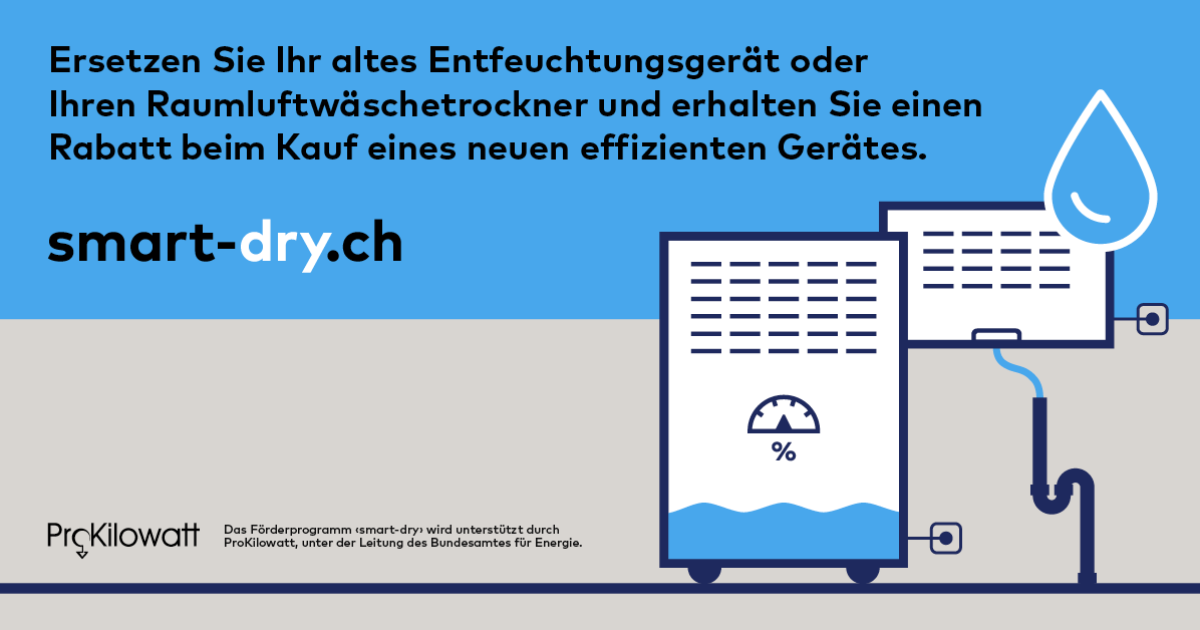 smart dry – Neue effiziente Entfeuchter - Smart Dry